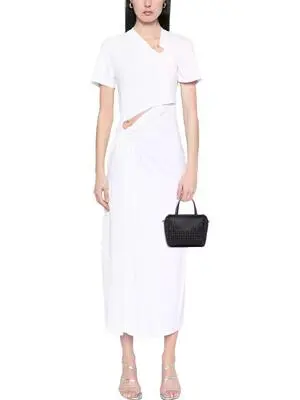 Fendi Mini Zucchino Canvas Handbag - Black