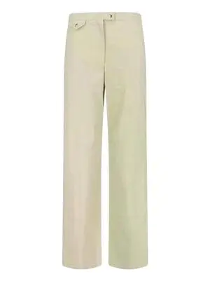 Calvin Klein Flap-pocket Trousers - Neutrals