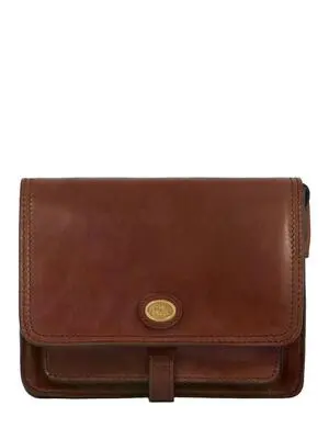 THE BRIDGE Story Donna Leather Cross Body Bag - Brown