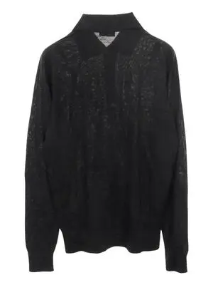 Dior Long-sleeve Polo Shirt - Black