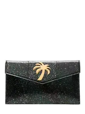 Palm Angels Palm Beach Clutch Bag - Black
