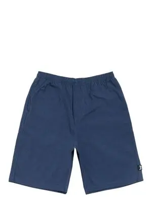 StÜssy Baggy Seersucker Beach Shorts - Blue