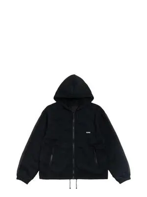 StÜssy Layered Mesh Hooded Jacket - Black