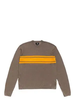 StÜssy Lightweight Striped Sweater - Brown