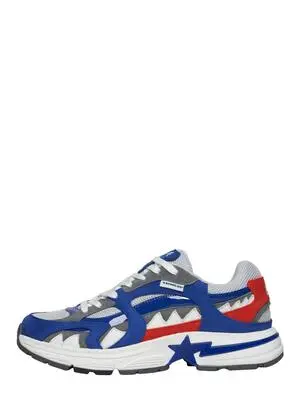 A BATHING APE A Bathing Ape Shark Sta Japan Sneakers Blue/white