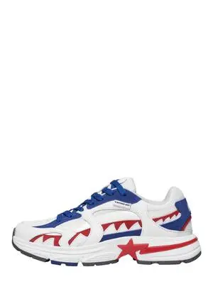 A BATHING APE A Bathing Ape Shark Sta UK "White" White/blue/red