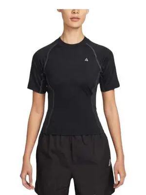 Nike Dri-fit Layer Short Sleeve T-shirt - Black