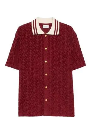 Drole De Monsieur Short-sleeved Shirt - Red