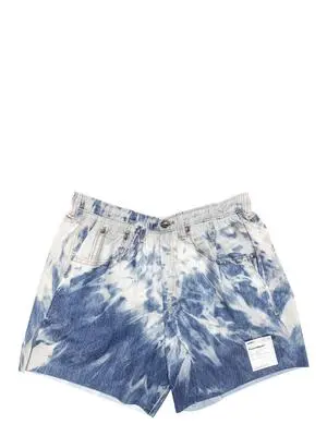 Satisfy Peaceshell 5' Denim-effect Shorts - Blue