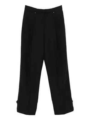Stine Goya Tailored Trousers With Belt Loops - Black