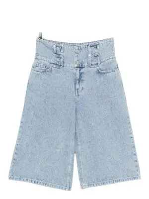 Stine Goya Stine Goya High-Waisted Denim Culottes Denbl