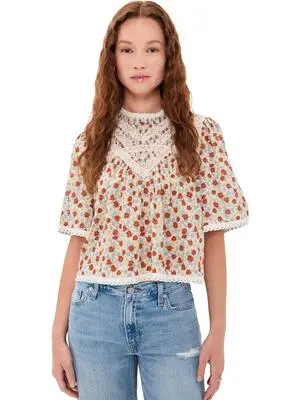 Sea Viera Print Blouse - Multi