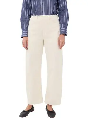 NILI LOTAN Tribeca Corduroy Pants - Stone