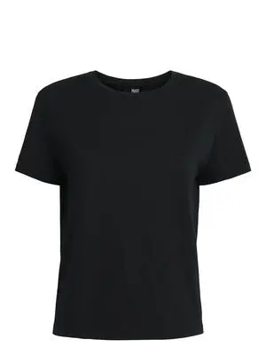 Paige Paige Haven Cotton T-Shirt Black