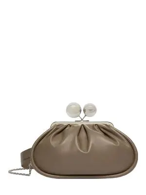 Max Mara Milva Medium Pasticcino Bag Mud
