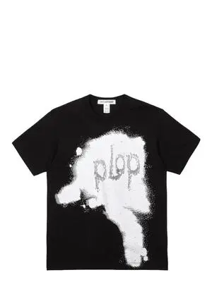 Comme Des Garçons Print Short Sleeve T-shirt - Black