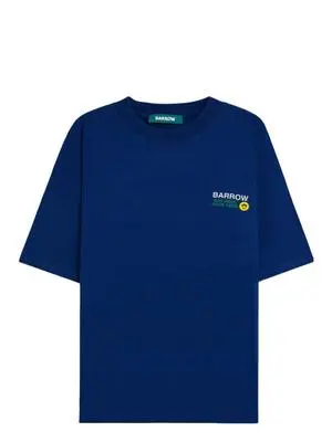 BARROW Graphic Printed T-shirt - Blue