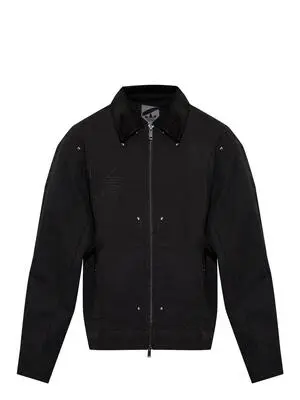ADIDAS ORIGINALS Denim Jacket With Contrasting Collar - Black
