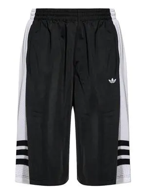 ADIDAS ORIGINALS Loose Fit Logo Shorts - Black