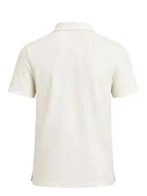 Valentino Garavani Vlogo-detail Chest-pocket Polo Shirt - Neutrals