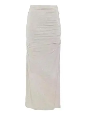 TOTEME Draped Maxi Skirt - Grey