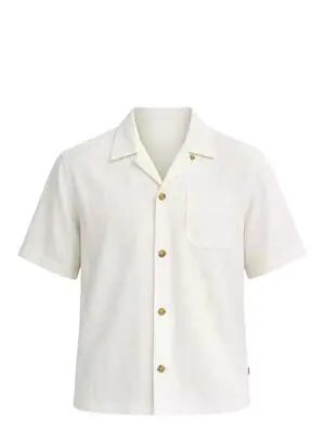 DL1961 Hugh Short-sleeve Shirt Neutrals