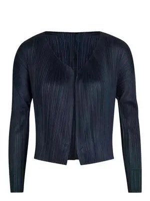 Issey Miyake Plissé Jacket - Blue