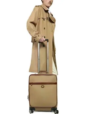 THE BRIDGE Story Viaggio Softi Canvas Suitcase - Neutrals