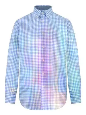 PAUL & SHARK Gingham Long-sleeve Shirt