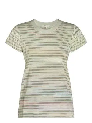 Rag & Bone Striped T-shirt - Neutrals