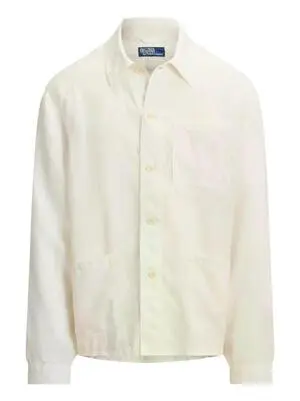 Polo Ralph Lauren Linen Utility Jacket - Neutrals