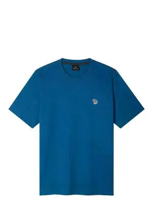 Paul Smith Signature Zebra Motif Regular-fit T-shirt - Blue