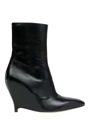 MAISON MARGIELA Wedge-heel Ankle Boots - Black