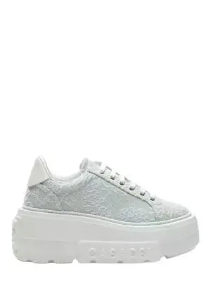 Casadei Nexus Rigel Glitter-finish Sneakers - Silver