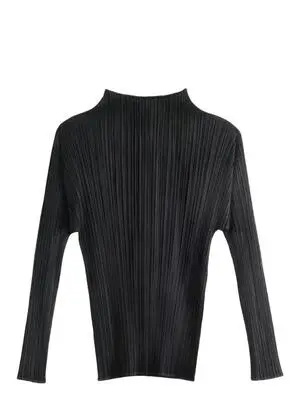 ISSEY MIYAKE Pleats Please Issey Miyake Long Sleeve Top