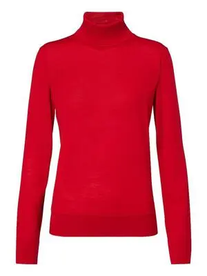 RÓHE Wool And Cashmere Turtleneck Sweater - Red