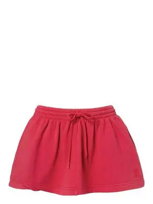 Balenciaga Cotton Miniskirt - Red
