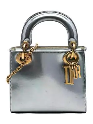 Dior Lady Mini Satchel - Silver