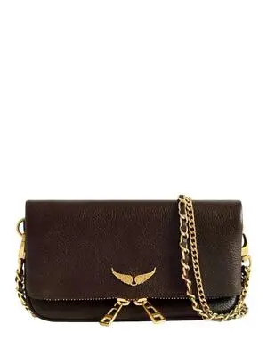 Zadig&Voltaire Mini Rock Nano Clutch Bag - Brown