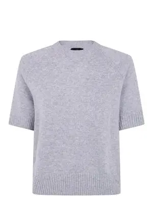 ANINE BING Jackson" Cashmere Sweater - Gray