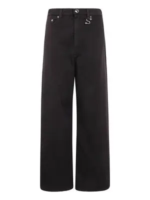 Max Mara Sportmax Oversized Jeans - Brown