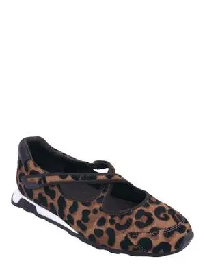 Ash Genuine Calf Hair Mary Jane Flat - Leopard