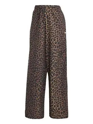 Adidas Leopard Firebird Oversized Track Pants - Multicolor