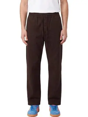 Carhartt Work In Progress Floyde Stretch-cotton Drawstring Joggers - Brown
