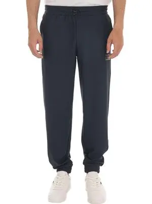 EA7 Textured Jogger Pants - Blue
