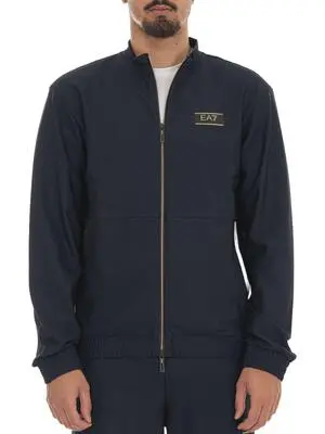 EA7 Zip-up Sweatshirt - Blue