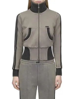 ADIDAS ORIGINALS Avavav X Zip Sweatshirt With Turtleneck - Multicolor