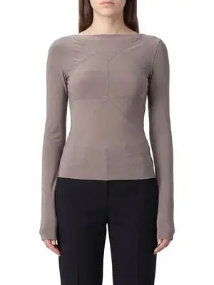 Rick Owens Long Sleeve T-shirt - Dust