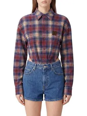 Dsquared2 Slim Fit Tartan Wool-blend Shirt - Multicolor