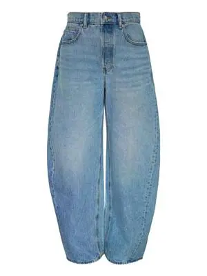 Alexander Wang Blow Up Wide-leg Jeans - Blue